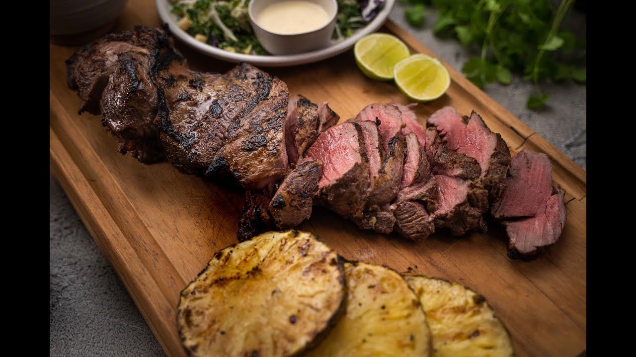 Dole NZ - Barbeque Chilli & Pineapple Butterflied Lamb