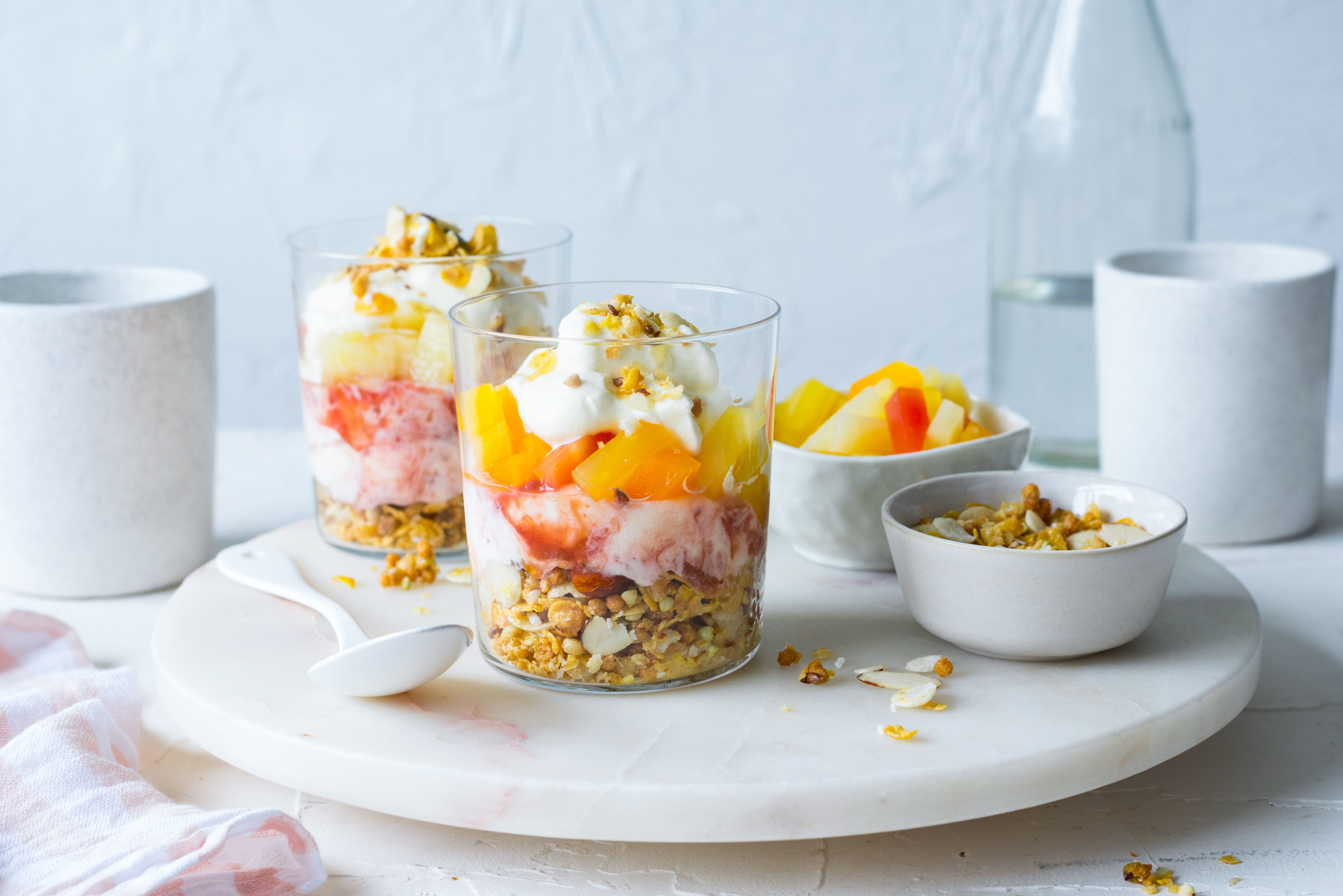 Dole NZ - Yoghurt Crunch Parfaits